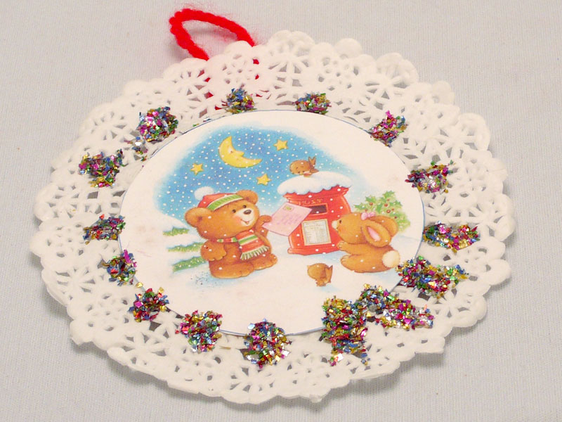 Christmas Tree Ornament or Gift Tag – Lesson This